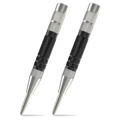 Glieskir 2 Pack Super Strong Automatic Center Punch 6