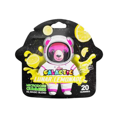 Lunar Lemonade Mushroom Gummies Cosmic Flavor In Every Bite
