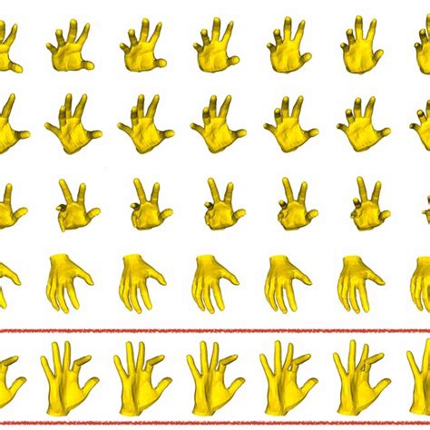 Lddmm Vs Resnet Lddmm Registration Results Of Hand Shapes With Download Scientific Diagram
