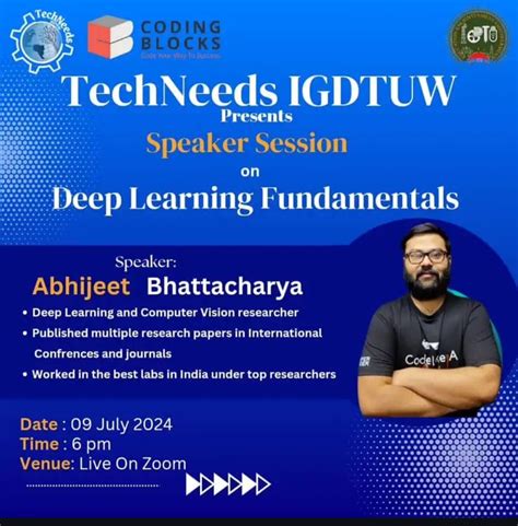 Techneeds Igdtuw On Linkedin Machinelearning Techneeds Deeplearning Innovation Sssc Learning