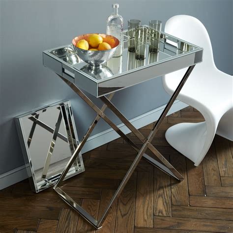 Mirrored Coffee Table Tray