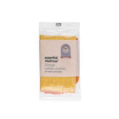 Waitrose Essential Large Cotton Dusters Spinneys Uae