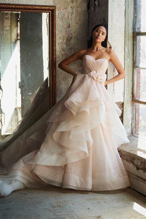New Lazaro Wedding Dresses Plus Past Collections