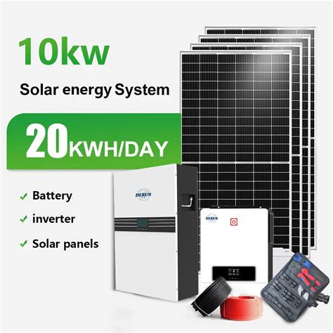 Solar System Heim Sonnensystem Solar Energy Systems 5kw10k 20kw Home