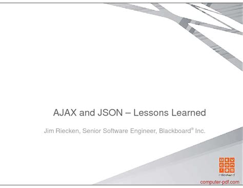Ajax Tutorial
