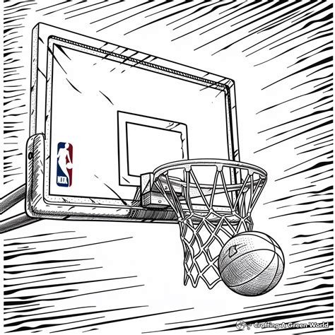 Nba Basketball Coloring Pages Free And Printable