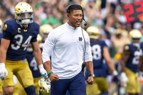 Notre Dame Mailbag Marcus Freeman As A Hot Job Candidate Cj Carrs