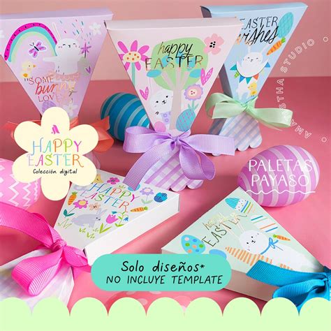 Diseños Cajita Paleta Payaso Mini Etsy México