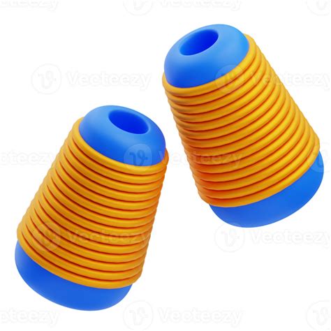 3d Colorful Sewing Thread Spools Illustration 51797470 Png