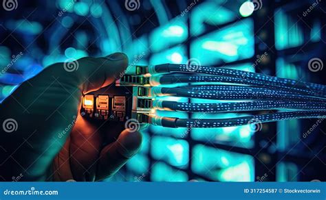 Performance Ethernet Cable Stock Illustration Illustration Of Communication 317254587