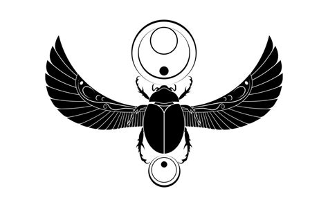 Egyptian Scarab Tattoo Designs