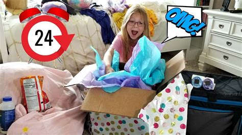 24 Hours Overnight In My Sisters Room Youtube