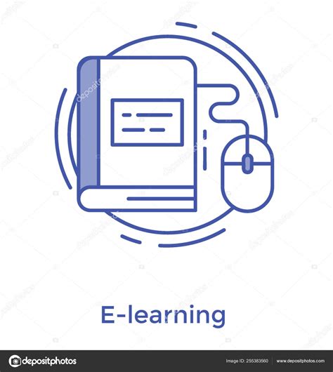 Learning Line Design Vector Stock Vector By ©vectorspoint 255383560