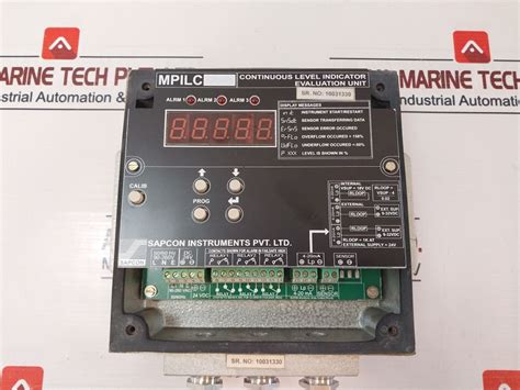 Sapcon Mpilc Capacitance Level Indicator And Transmitter Aeliya Marine