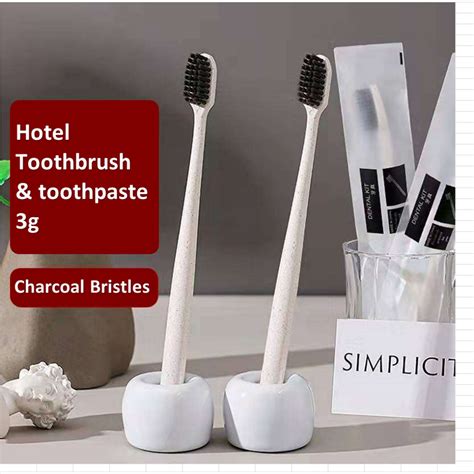 Hotel Toothbrush Toothpaste Disposable One Time Travel Essential Use