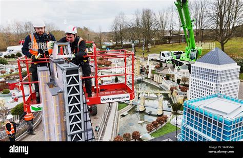 Model Makers Assemble A Replica Of 122 Leadenhall Street Also Known As