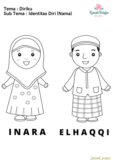 Gambar Keluarga Kartun Muslim
