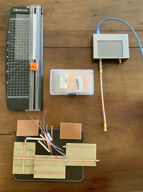 Tools Including A Low Cost Usb Vna Nanovna V2plus4 50khz 45ghz For