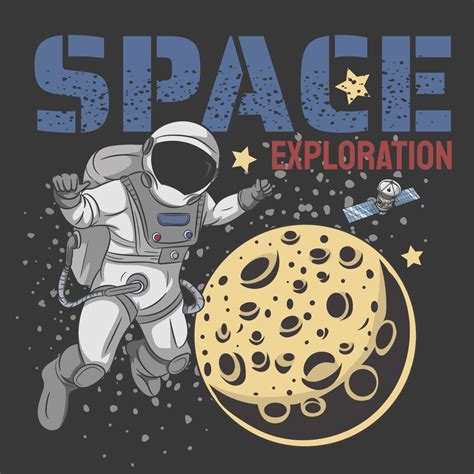 Space Exploration Vector 6570737 Vector Art At Vecteezy
