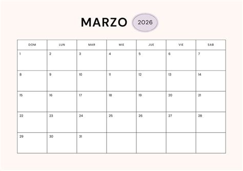 Explorá Plantillas De Calendarios De Marzo Canva