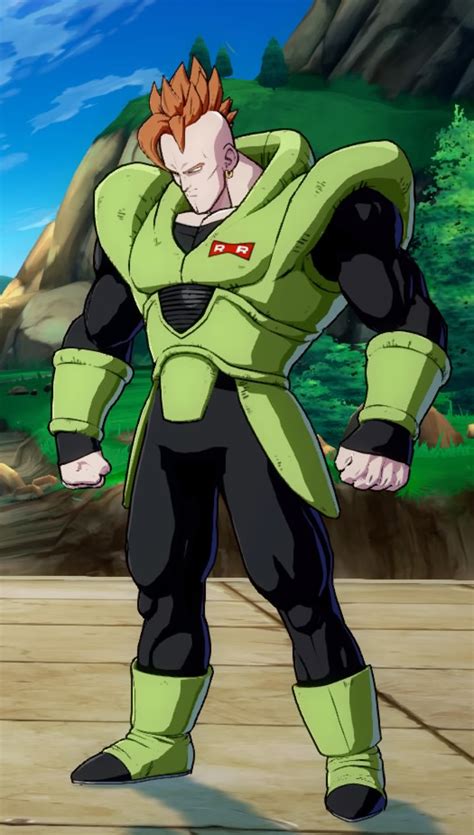 Android 16 Gallery Dragon Ball Fighterz Wiki Fandom