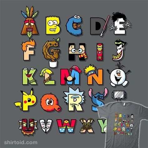 Abc Nerd Shirtpunch Day Of The Shirt Nerd