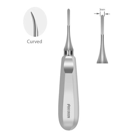 Luxator Elevator Curved Tip Precision Dental Usa