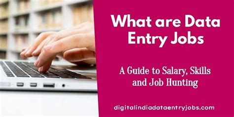 What Are Data Entry Jobs A Guide To Salary Skills And Job Hunting