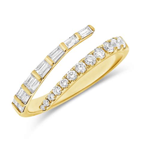 Luxe Open Diamond Wrap Ring 770fj