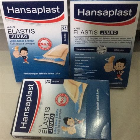 Jual Hansaplast Jumbo Box Plaster Luka Isi 24 Pcs Shopee Indonesia