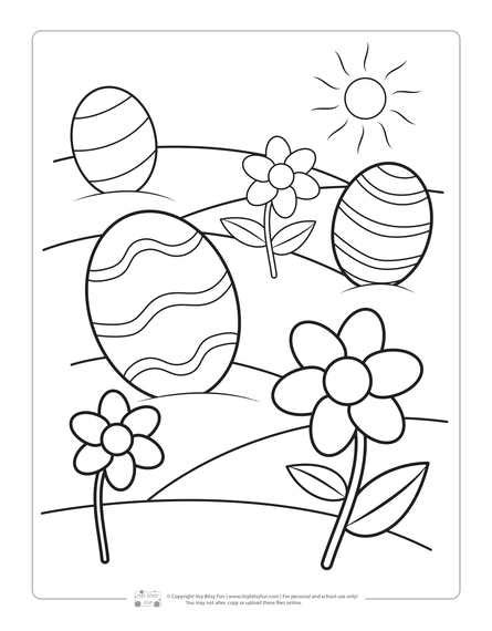 Easter Pre K Printables