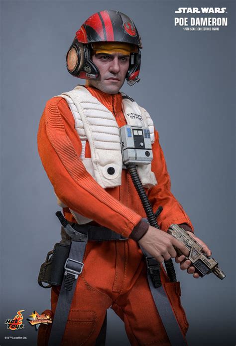 Poe Dameron Aus Star Wars The Force Awakens Von Hot Toys Mms806