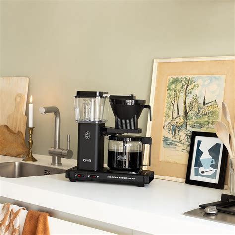 Moccamaster Kbg 741 Select Filter Coffee Machine Matt Black Coffee