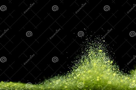 Explosion Metallic Green Glitter Sparkle Green Glitter Powder Spark