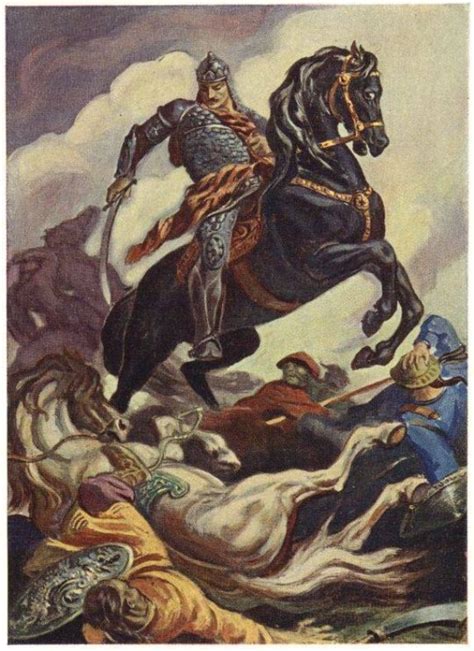 ვეფხისტყაოსნის ფერადი ილუსტრაციები ავტორი ირაკლი თოიძე