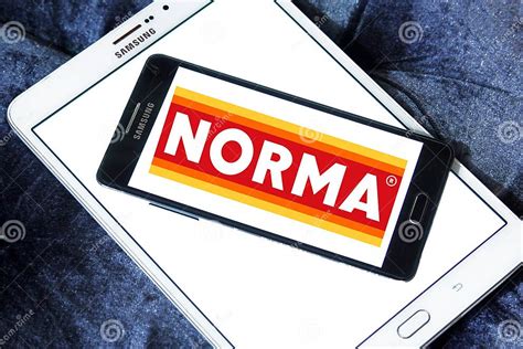 Norma Supermarkets Chain Logo Editorial Stock Image Image Of