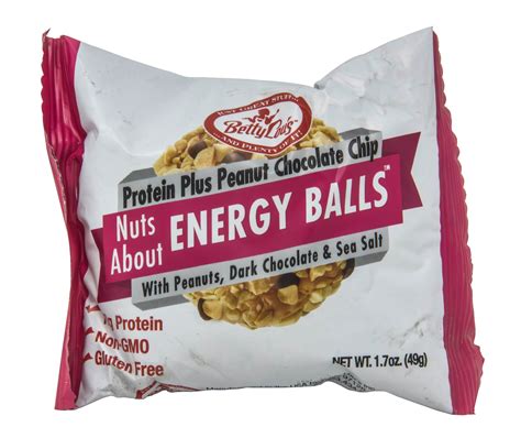 Betty Lous Protein Peanut Chocolate Chip Energy Ball Gf Manna Harvest