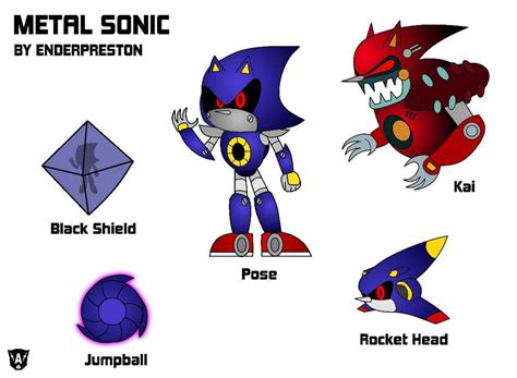 Metal Sonic Concept Fan Art By Enderpreston On Deviantart