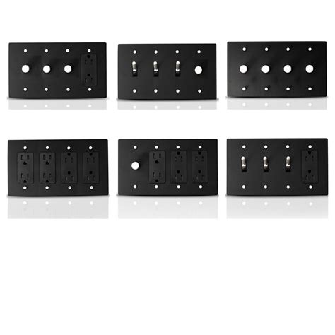Solid Brass Switch Plates Customizable Outlets Dimmers Toggles Cover Plates For Luxury