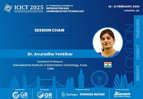 Dr Anuradha Yenkikar On Linkedin Icict2025 Ai Research Innovation