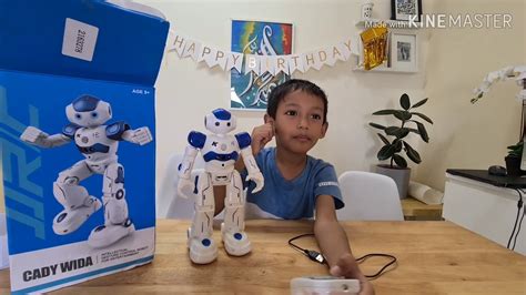 Unboxing Robot Cady Wida Youtube