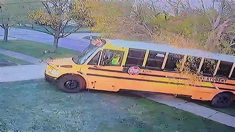 School Bus Crash Into House