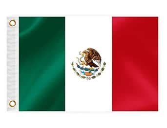 Bandera Náutica Para Barco De México De 12 X 18 Pulgadas Bandera