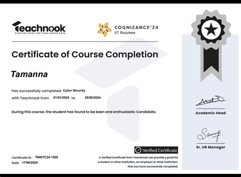Tamanna Sungroya On Linkedin Cybersecurity Continuouslearning Teachnook