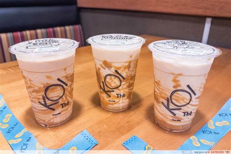 Koi Has New Peanut Butter Bubble Tea Eatbooksg