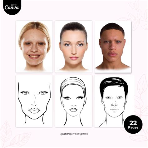 Eyebrow Practice Sheets D Tavares Hotmart