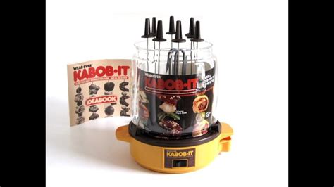 Wearever Kabob It Vintage 1970s Small Appliance For Sale Youtube