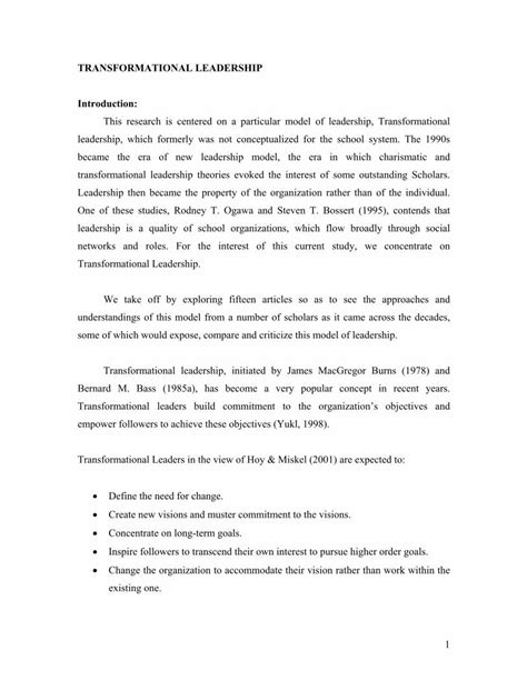 pdf transformational leadership introduction · pdf file1