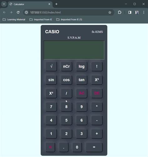 Mritunjay Singh On Linkedin Successfully Completed Calculator Project Featuring Powerful