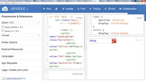 Html How To Apply Css To A Dropdown Selection List Stack Overflow